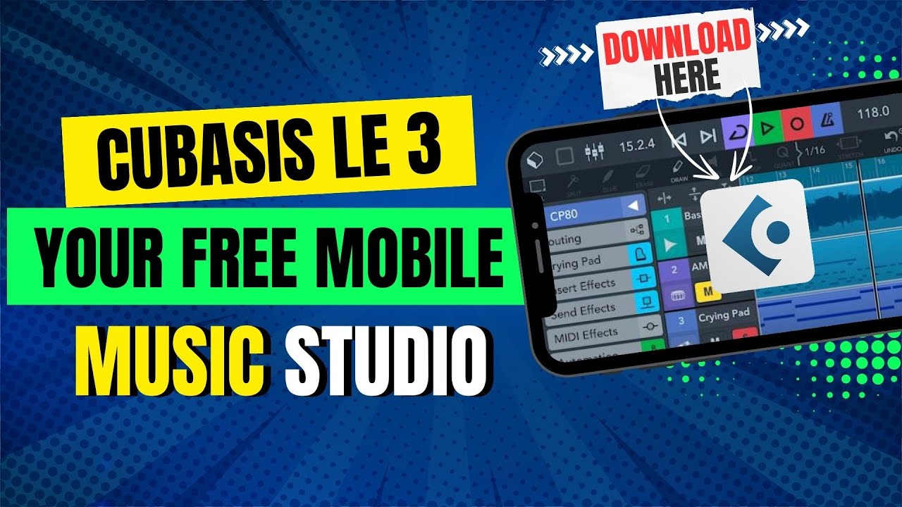 Cubasis LE 3: Your Free Mobile Music Studio - YouTube