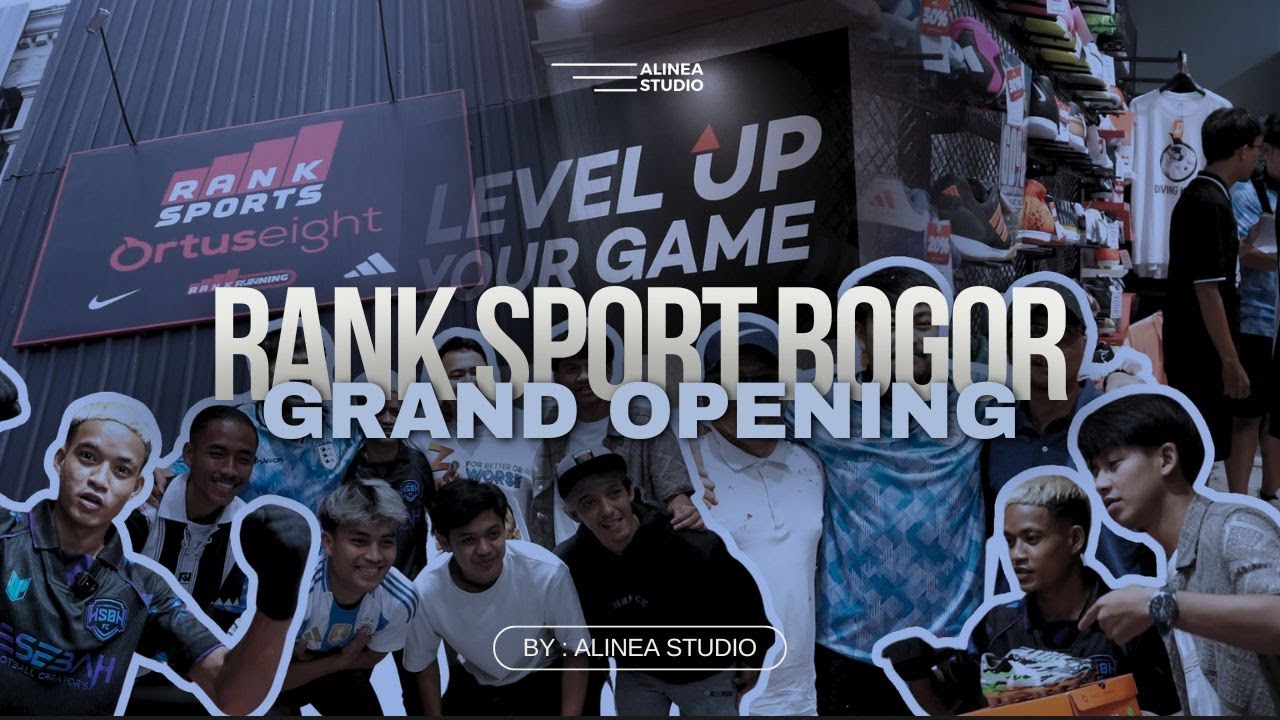 GRAND OPENING RANKSPORT BOGOR - YouTube