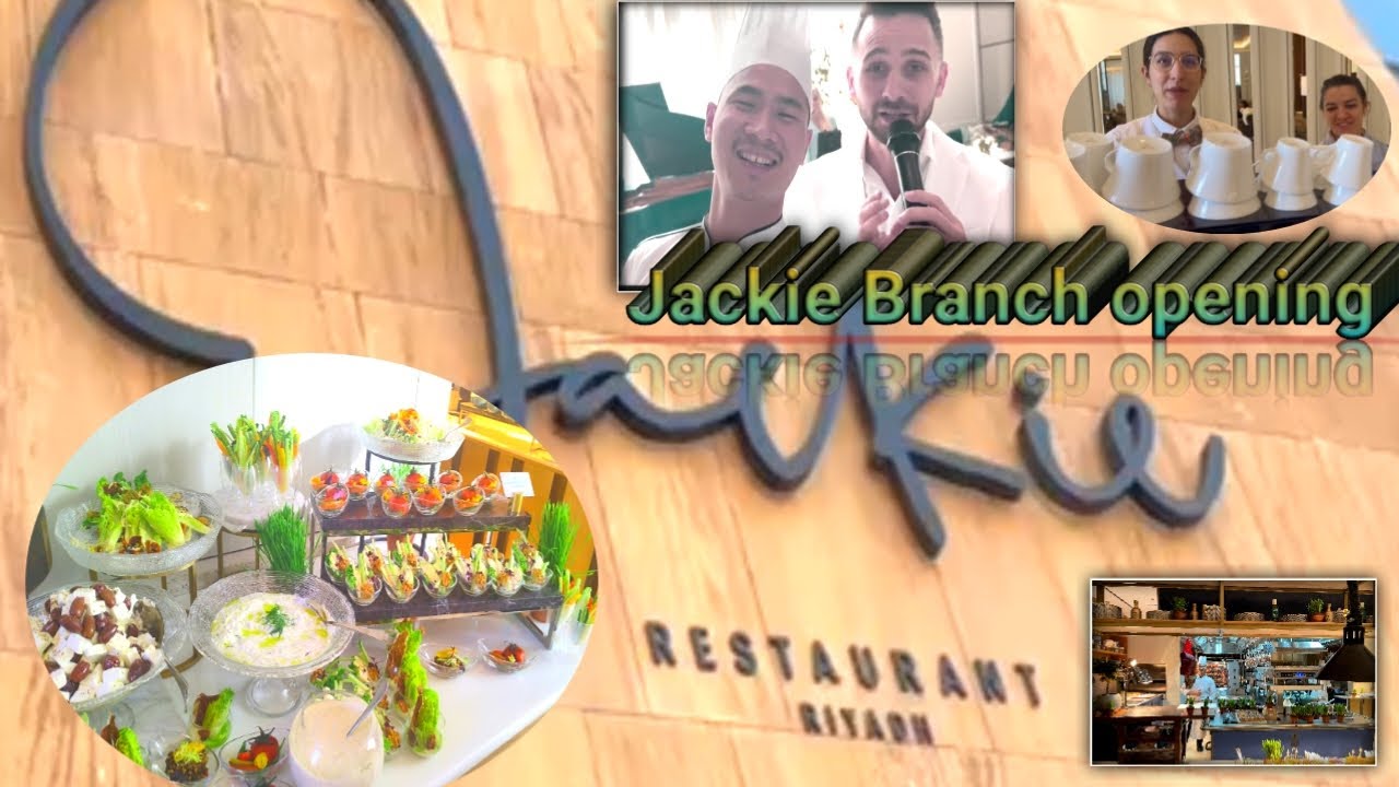 Jackie Restaurant Reyadh Brunch opening | I am with singer ...