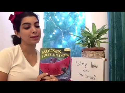 Ms.Sonia Reads Mouse’s First Summer by Lauren Thompson - YouTube