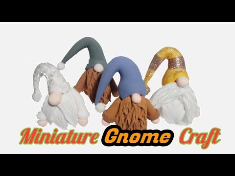 clay gnomes | polymer clay gnomes tutorial | making clay gnomes | - YouTube