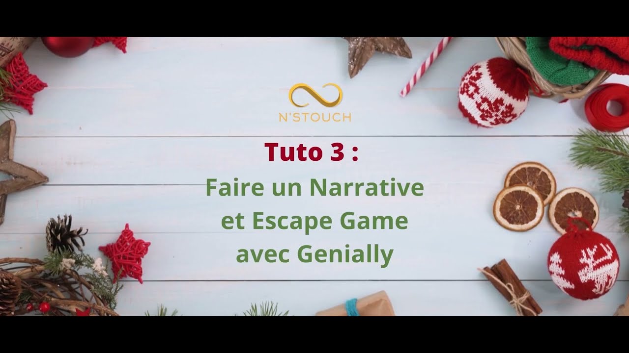 TUTO 3 GAMIFICATION: CREER UN JEU NARRATIF AVEC GENIALLY - YouTube