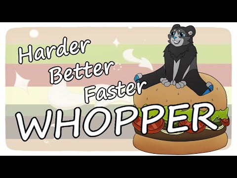 Harder, Better, Faster, WHOPPER! [ANIMATION MEME] - YouTube