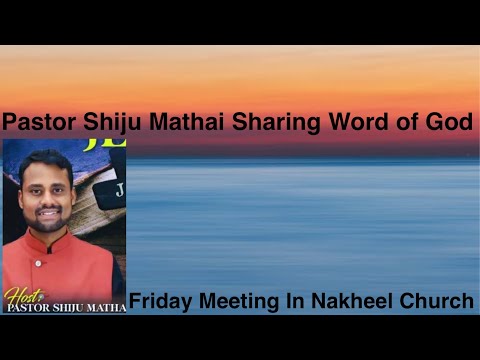 Pastor Shiju Mathai Blessed preaching topic Fasting part 2 - YouTube