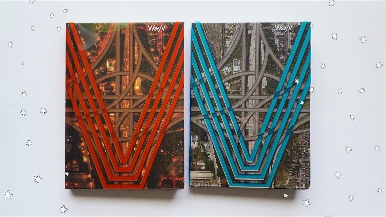 Unboxing WayV Kick Back Albums Stranger & Hitchhiker Ver! - YouTube