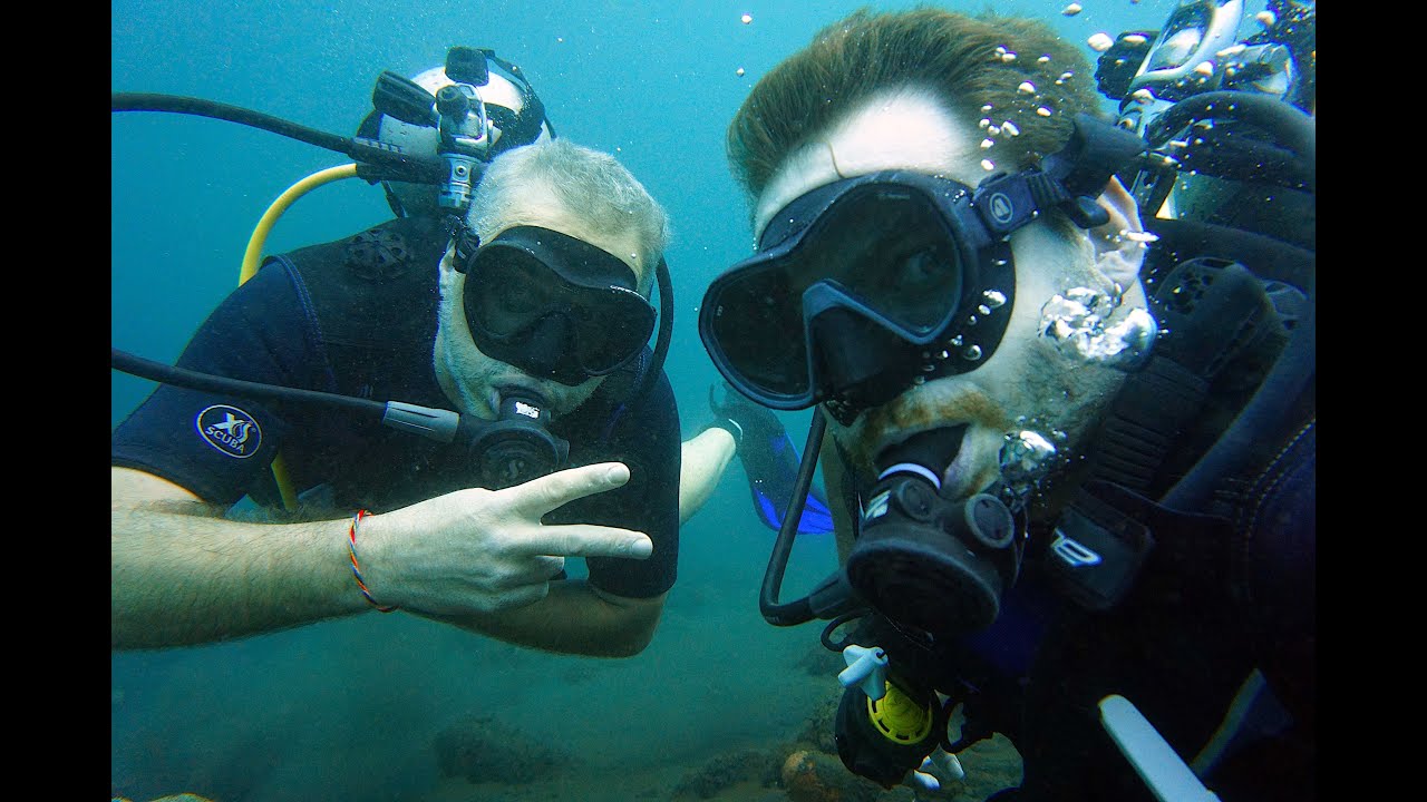 USAT LIBERTY & DROP OFF DIVING with Evolution Diver - YouTube