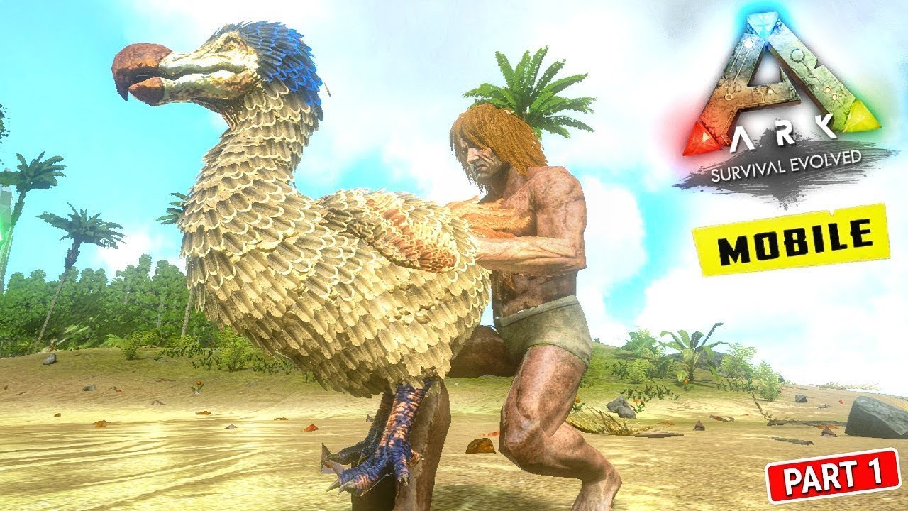 I'M Stuck In Dinosaur World : ARK Mobile New Start 🔥🔥 : ARK Survival Evolved MOBILE : #1 - YouTube