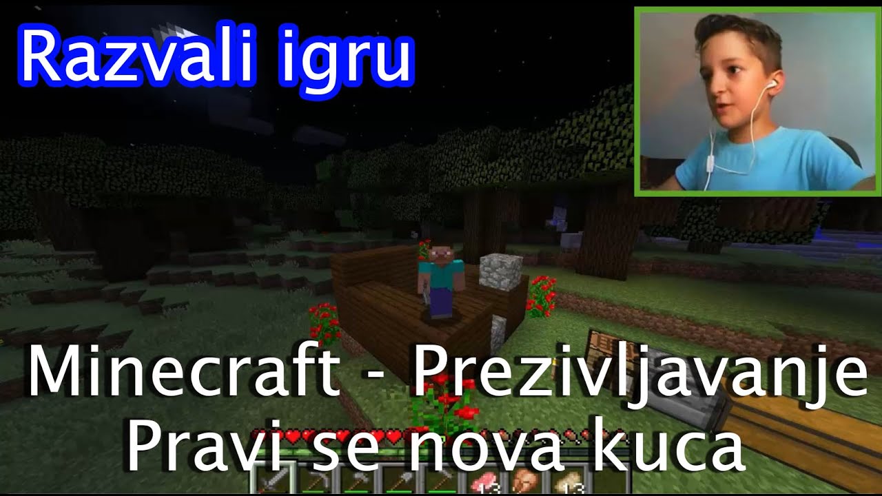 Nova konstrukcija kuce - Prezivi u Minecraft-u [Srpski Gameplay] - YouTube