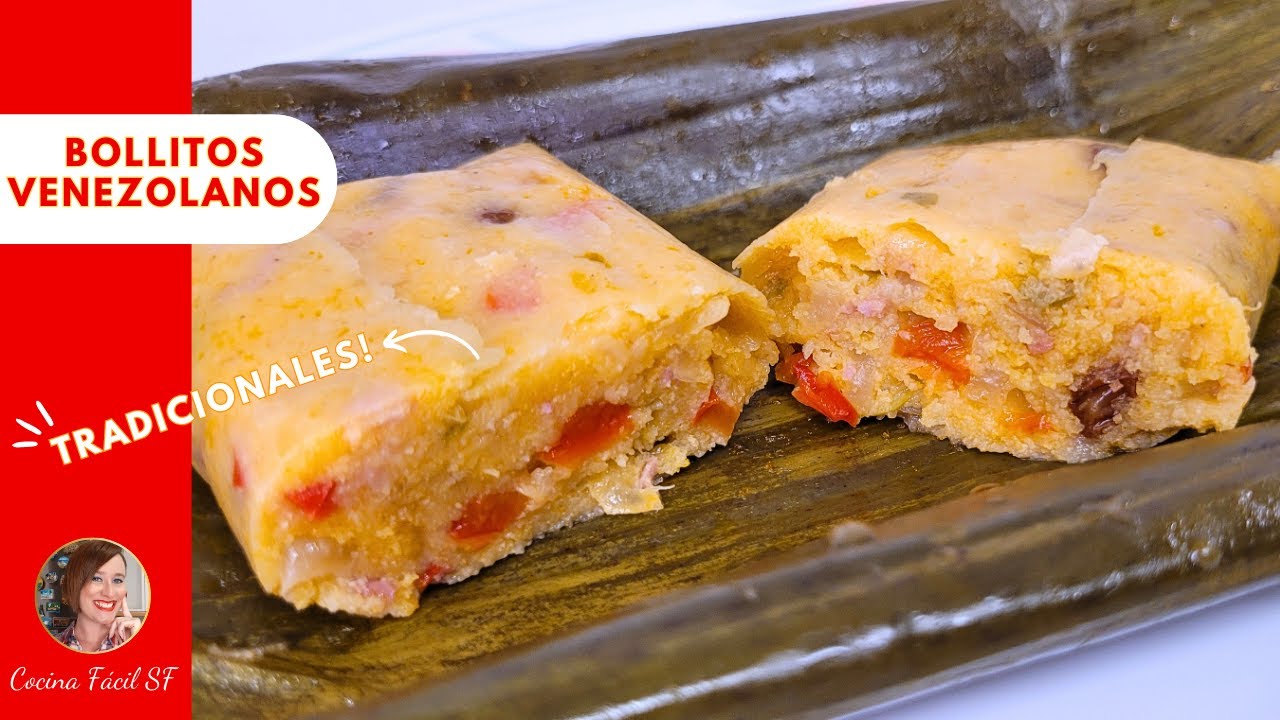 BOLLITOS navideños VENEZOLANOS | PASO a PASO | Cocina Fácil SF - YouTube