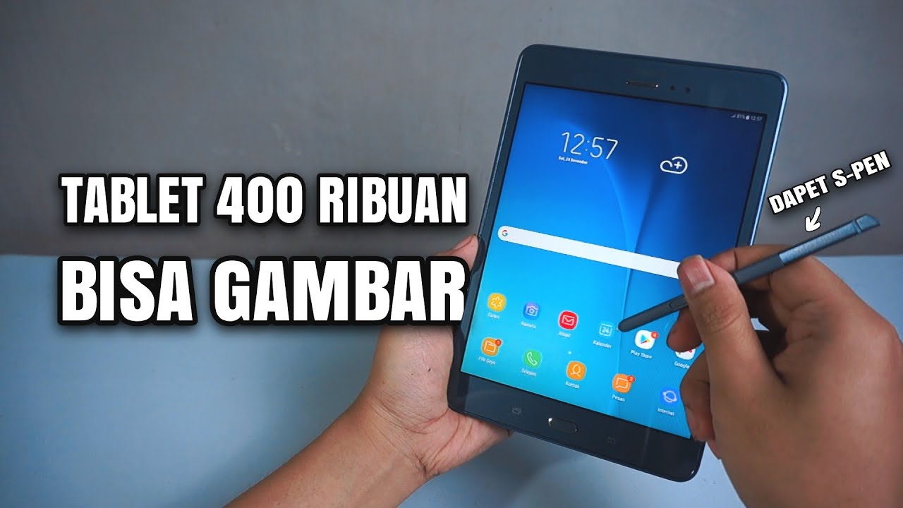 Tablet Murah 400 Ribuan Bisa Buat Gambar, Review Samsung Tab A 2015 ...