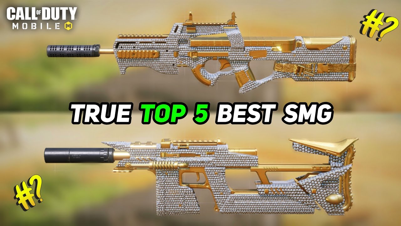 Top 5 best SMG in Cod mobile Season 7 #codm - YouTube