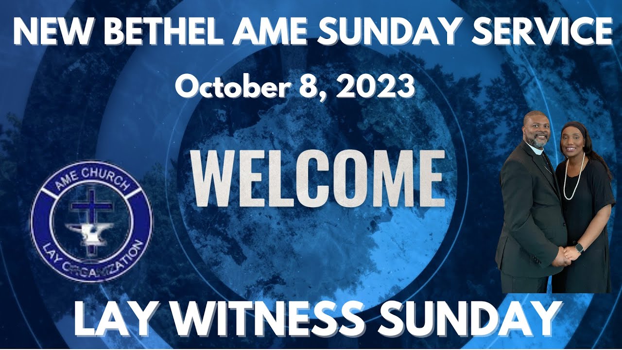 Lay Witness Sunday Service October 8, 2023 - YouTube