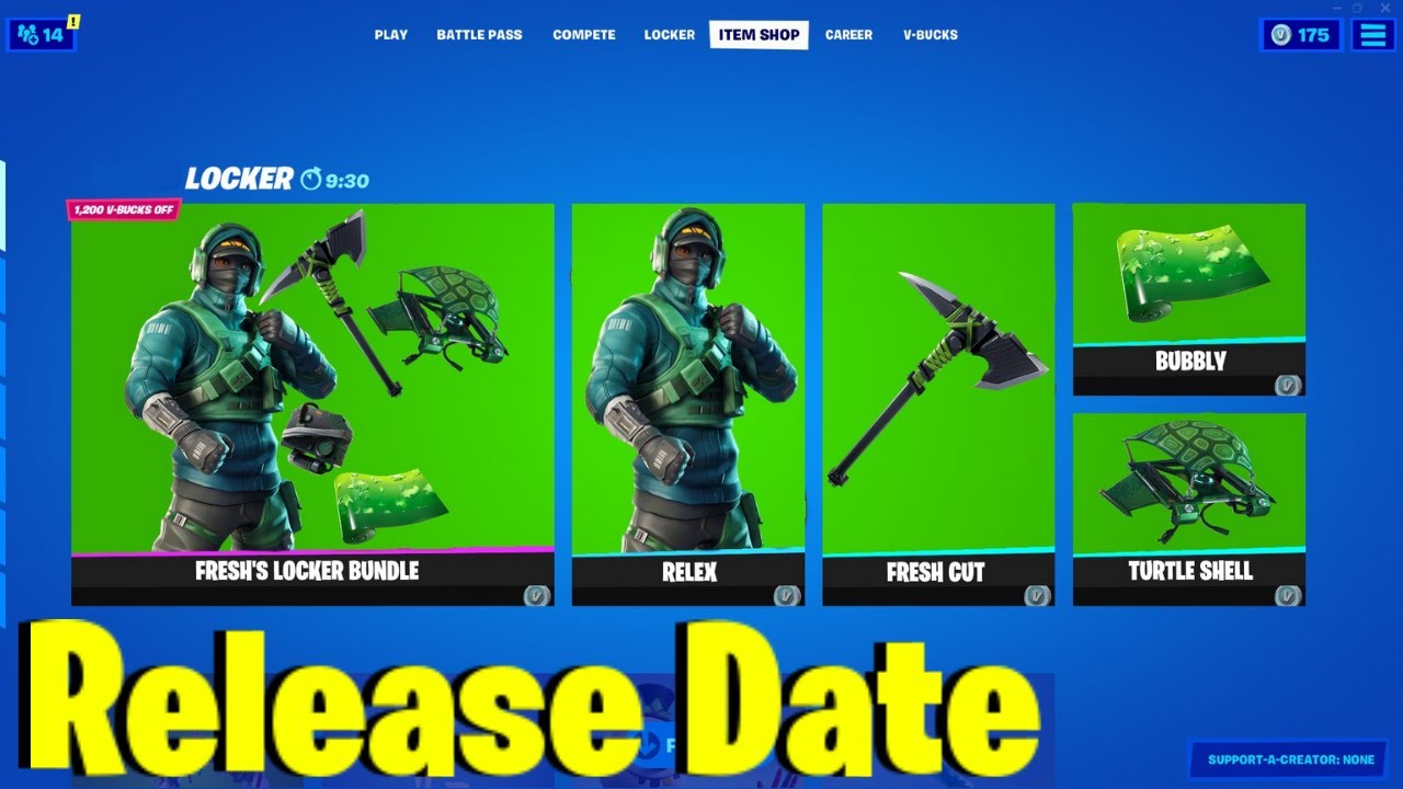 Fresh's Locker Bundle Release Date In Fortnite Item Shop! (How To Get ...