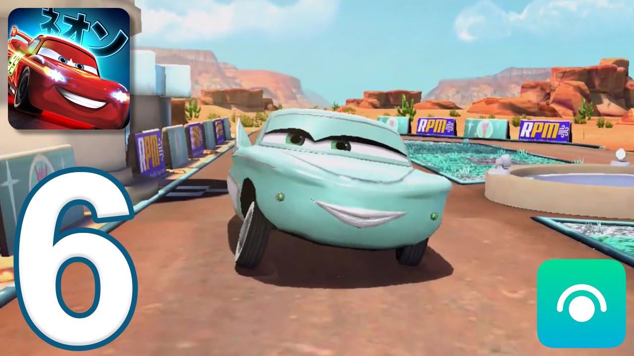 Cars: Fast as Lightning - Gameplay Walkthrough Part 6 - Flo's Track ...