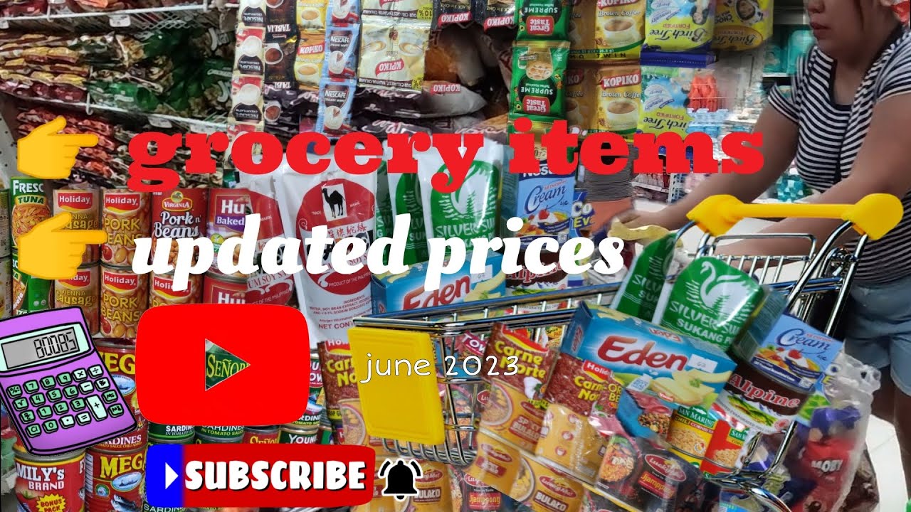 Updated Prices of Grocery items | You should know - YouTube
