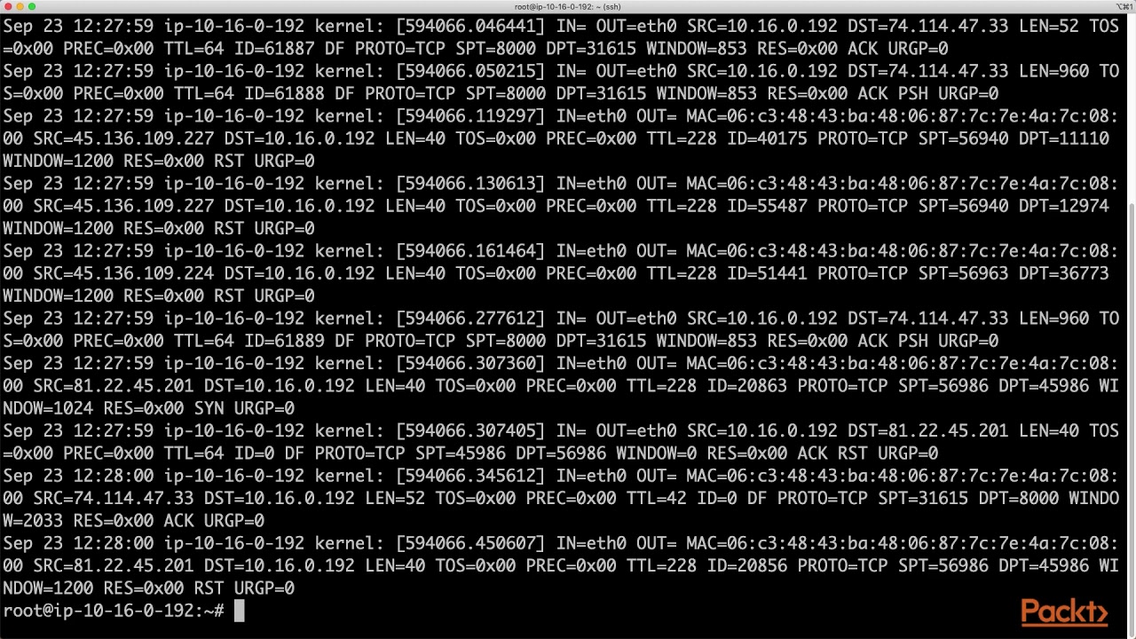 Learning Splunk: Onboarding Iptables Logs | packtpub.com - YouTube