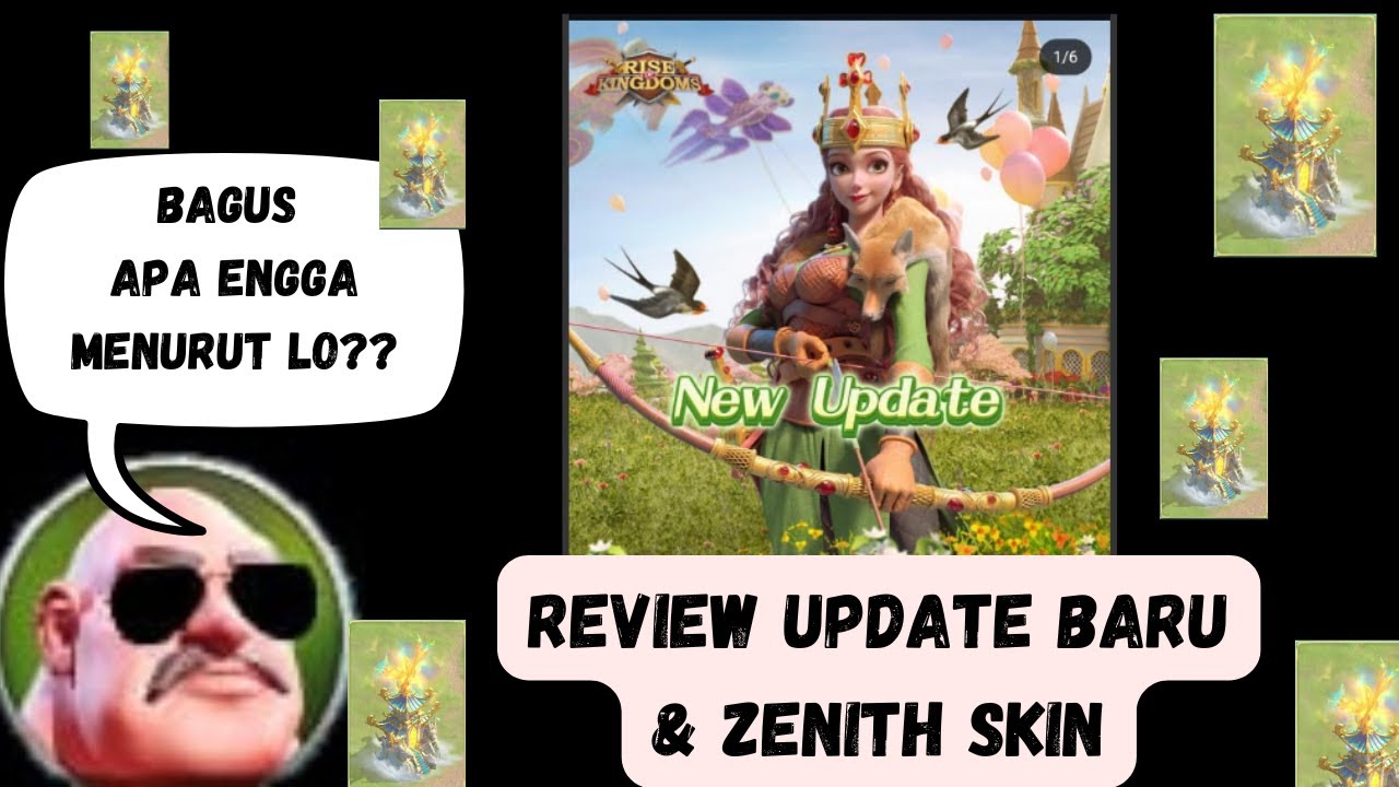 REVIEW Update Rise Of Kingdom & Zenith Skin Terbaru !!! (Update April ...