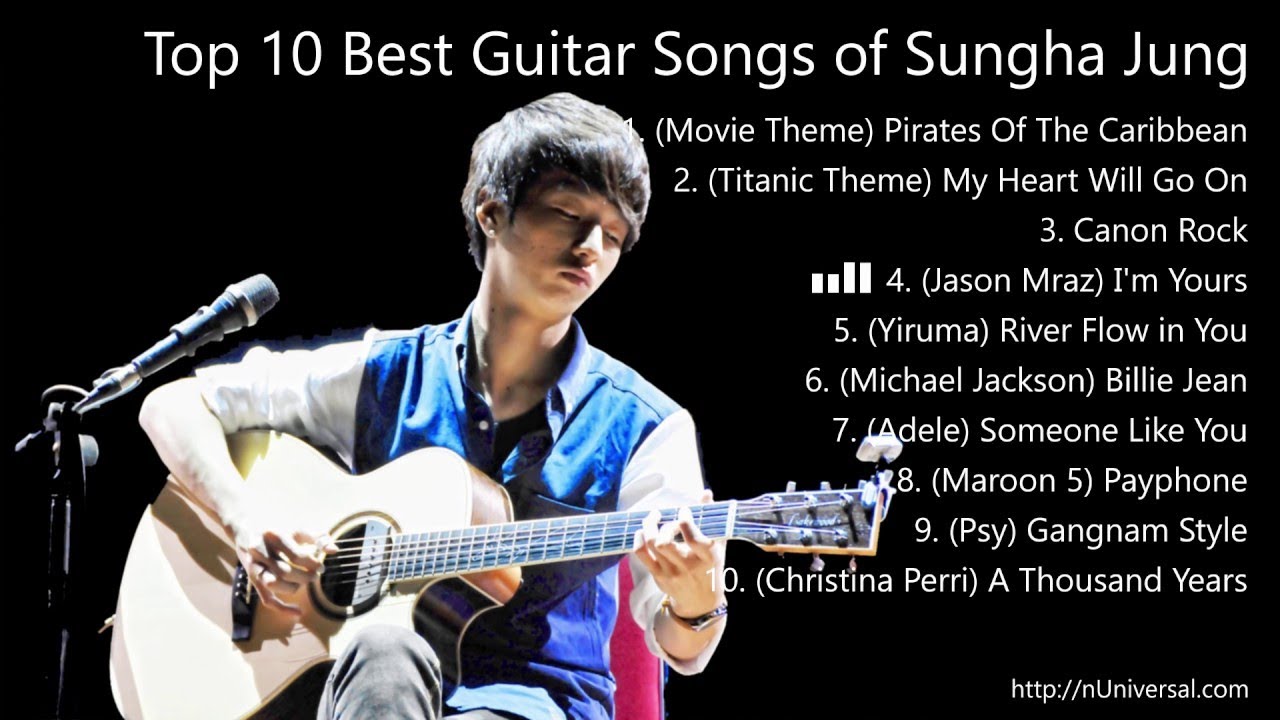 The 10 Best Guitar Solo songs of Sungha Jung on jwcfree channel Guitar ...