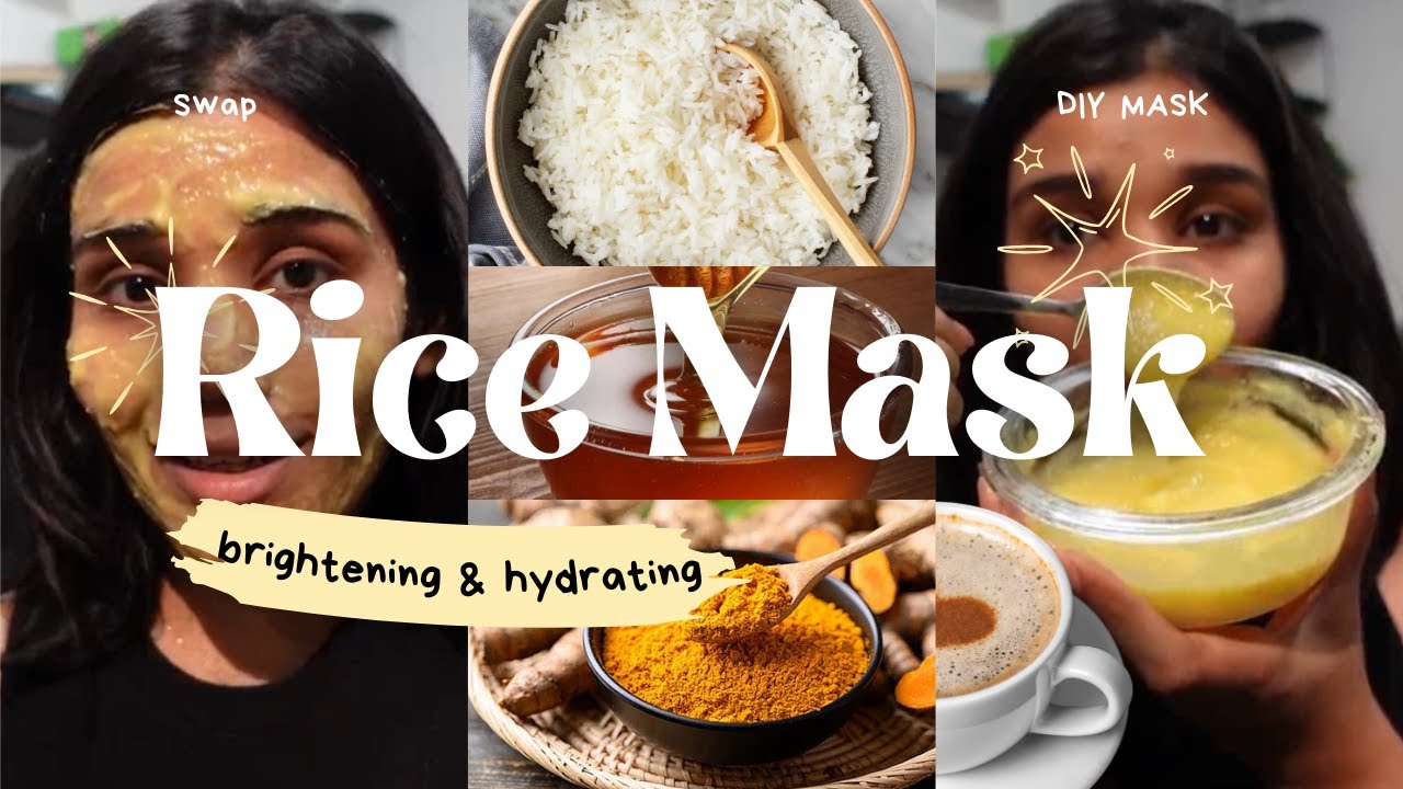 How To Make Korean Rice Mask At Home |Great For Uneven Skin Tone ...