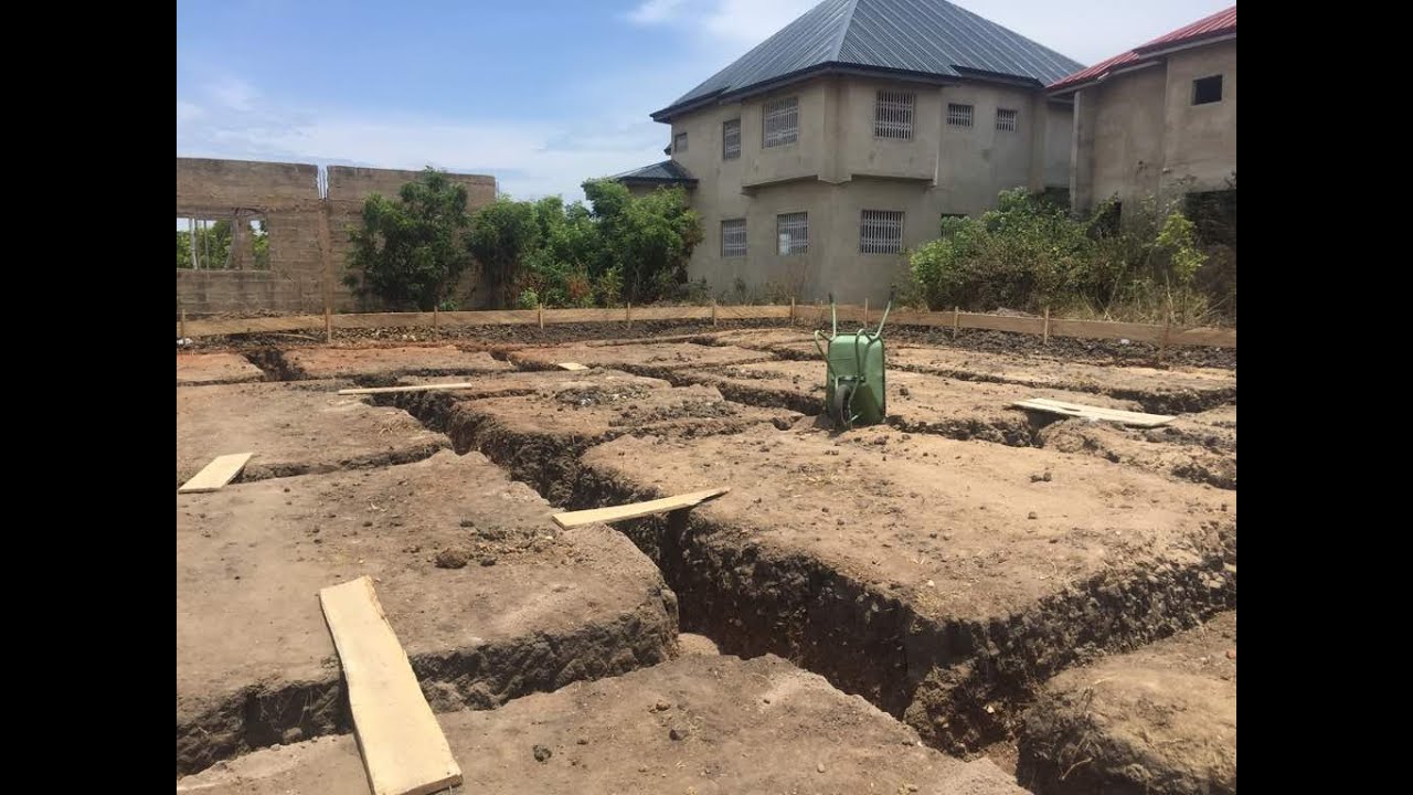 My Ghana Building project #1 - YouTube