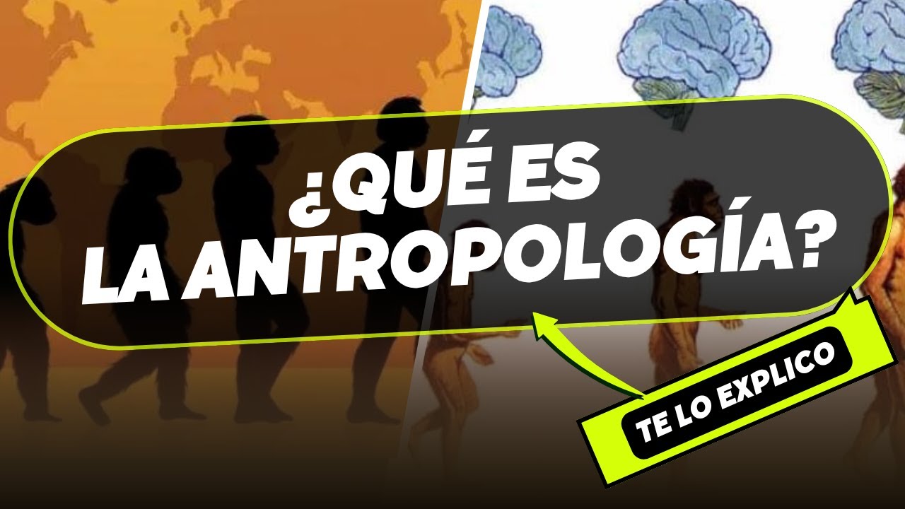 ¿Qué es la Antropología? Explicación Facil y completa - YouTube