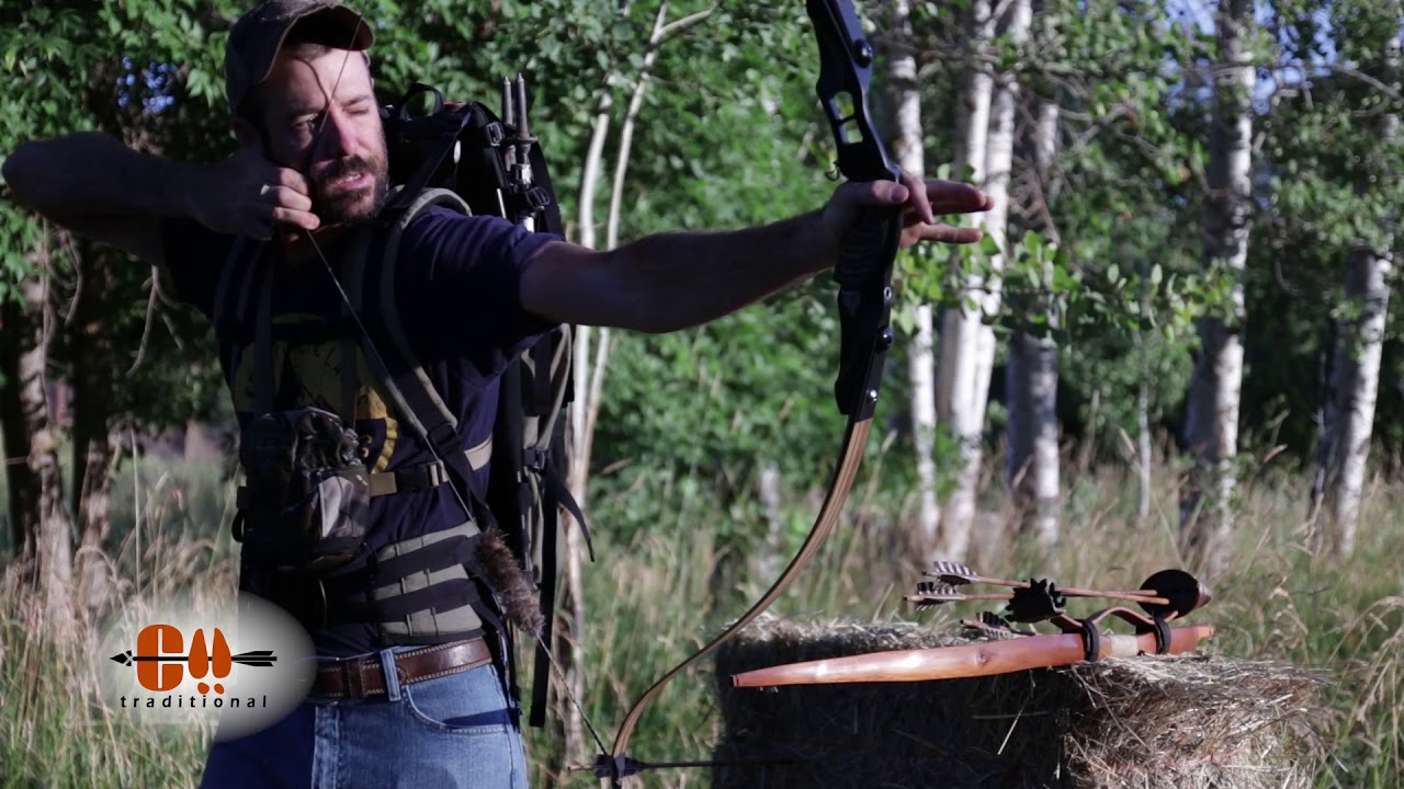 Preseason Archery Practice for Traditional Bow Hunters - YouTube