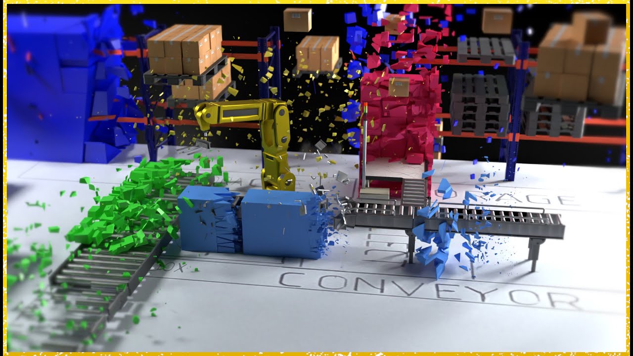 Animated Industrial Visualization • Concept Presentation - YouTube