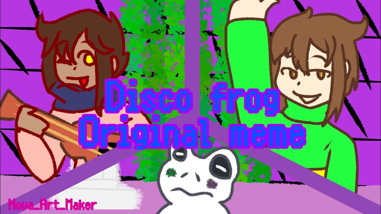 Disco frog - Original meme - YouTube