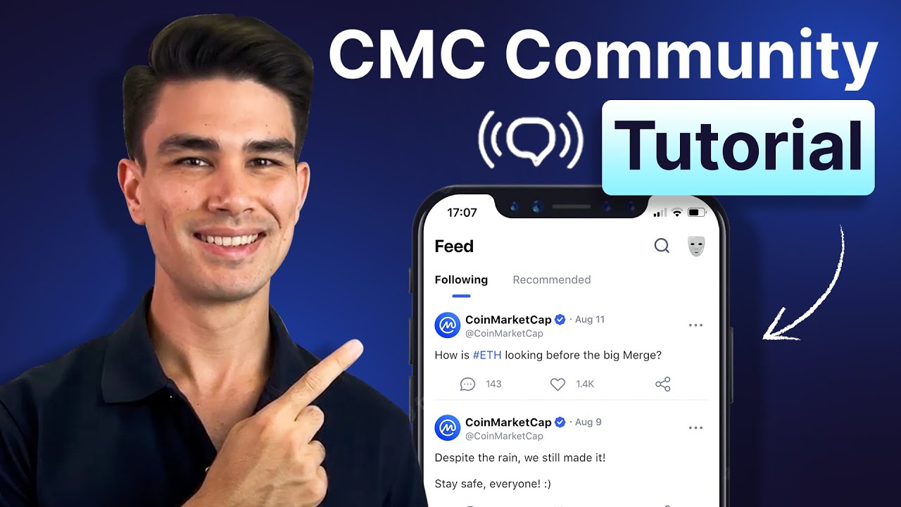 How to Use CMC-Community - CoinMarketCap's New Social Feature - YouTube