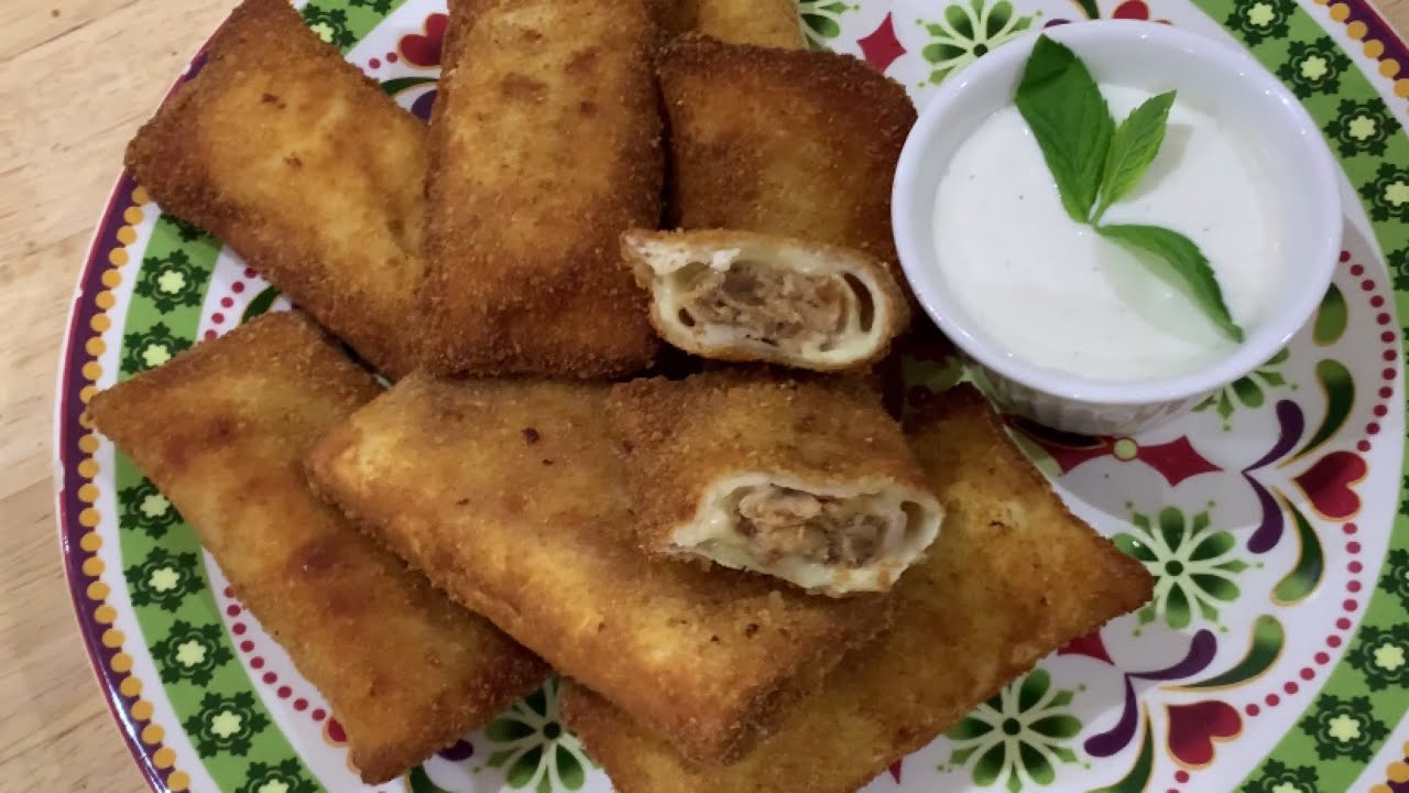 How to make a Delicious Cheese Tuna bread pocket - YouTube