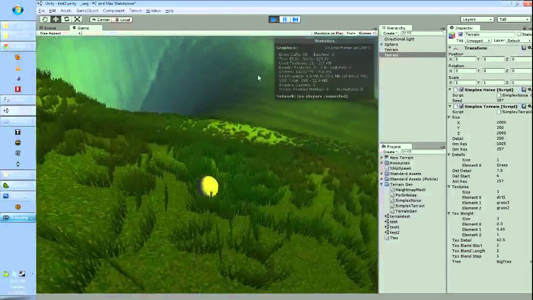 Random Terrain Generation (Simplex Noise) - YouTube
