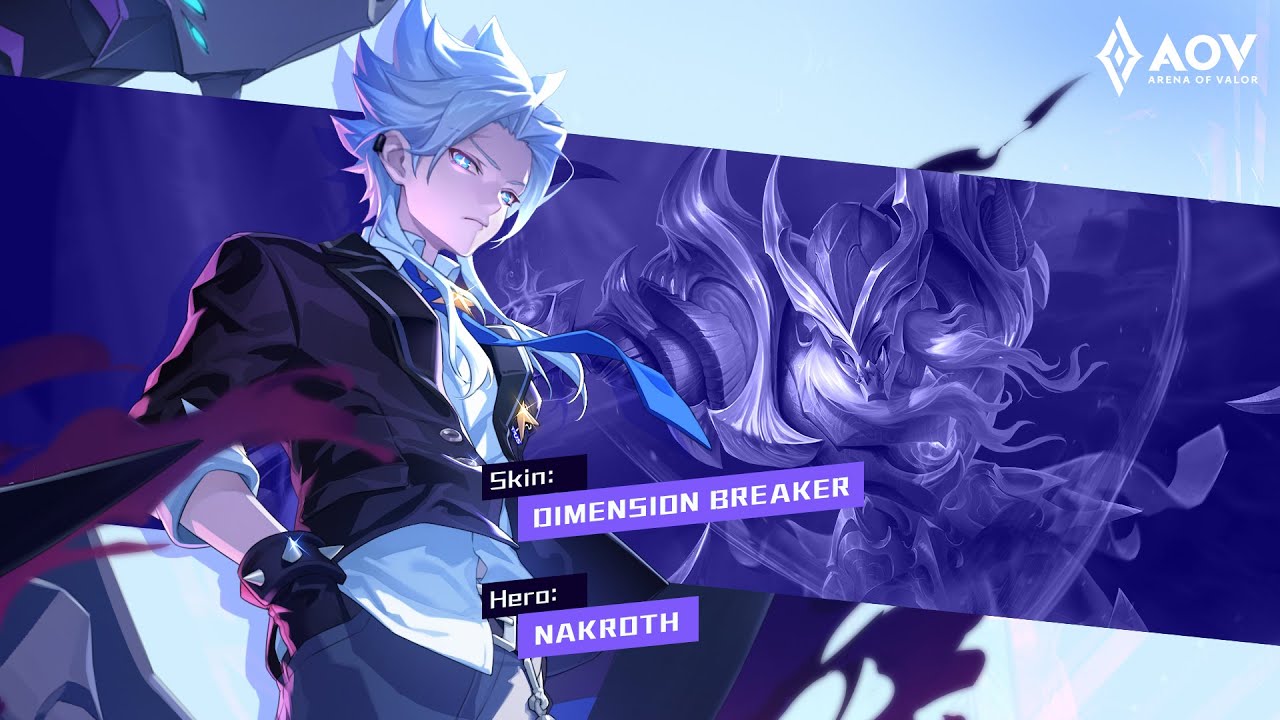 Nakroth Dimension Breaker Trailer Video - Garena AOV (Arena of Valor ...
