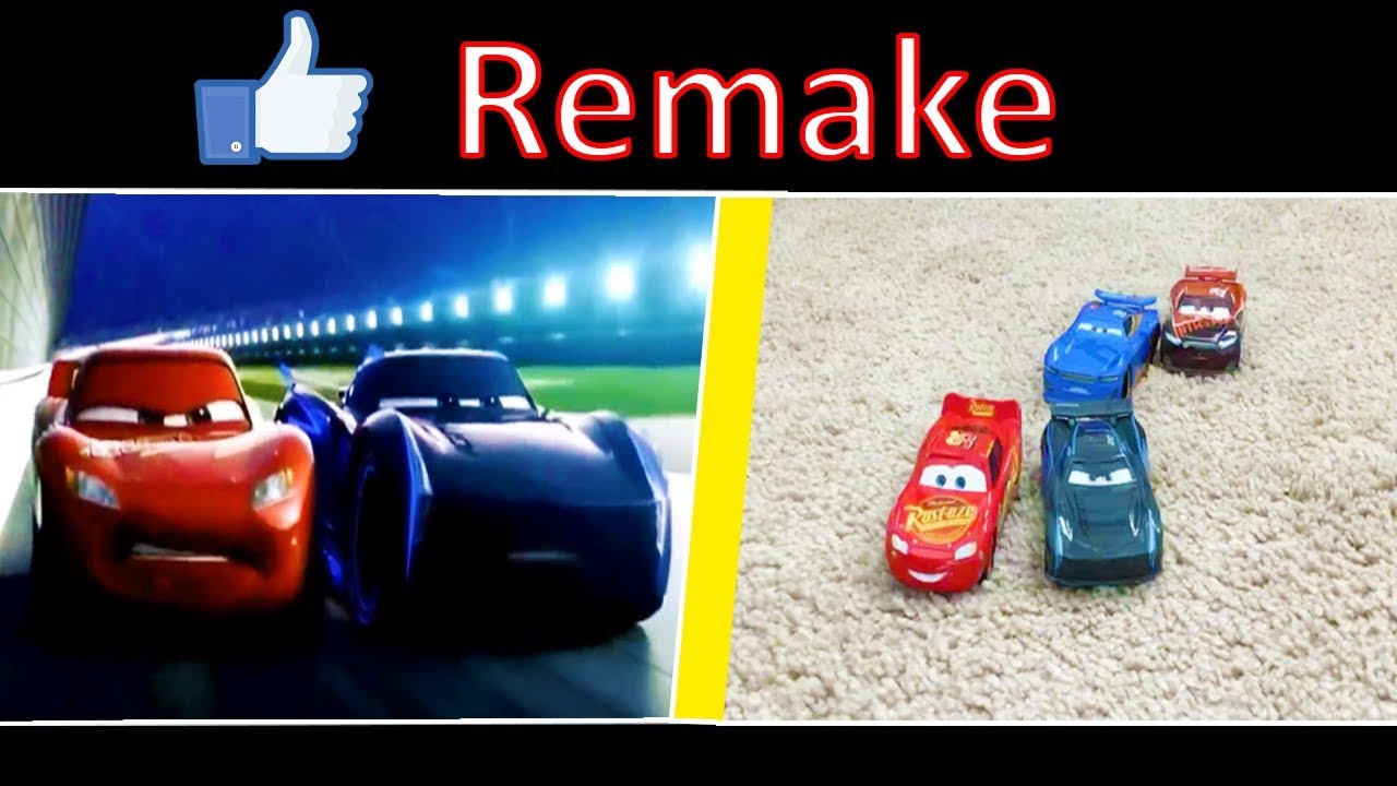 Cars 3 Crash Scene (Remake Stop motion) - YouTube