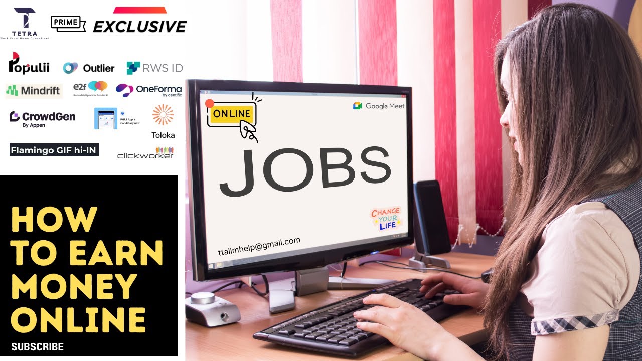 Work From Home | Online Jobs & Account Guidance | Tetra Academy ...