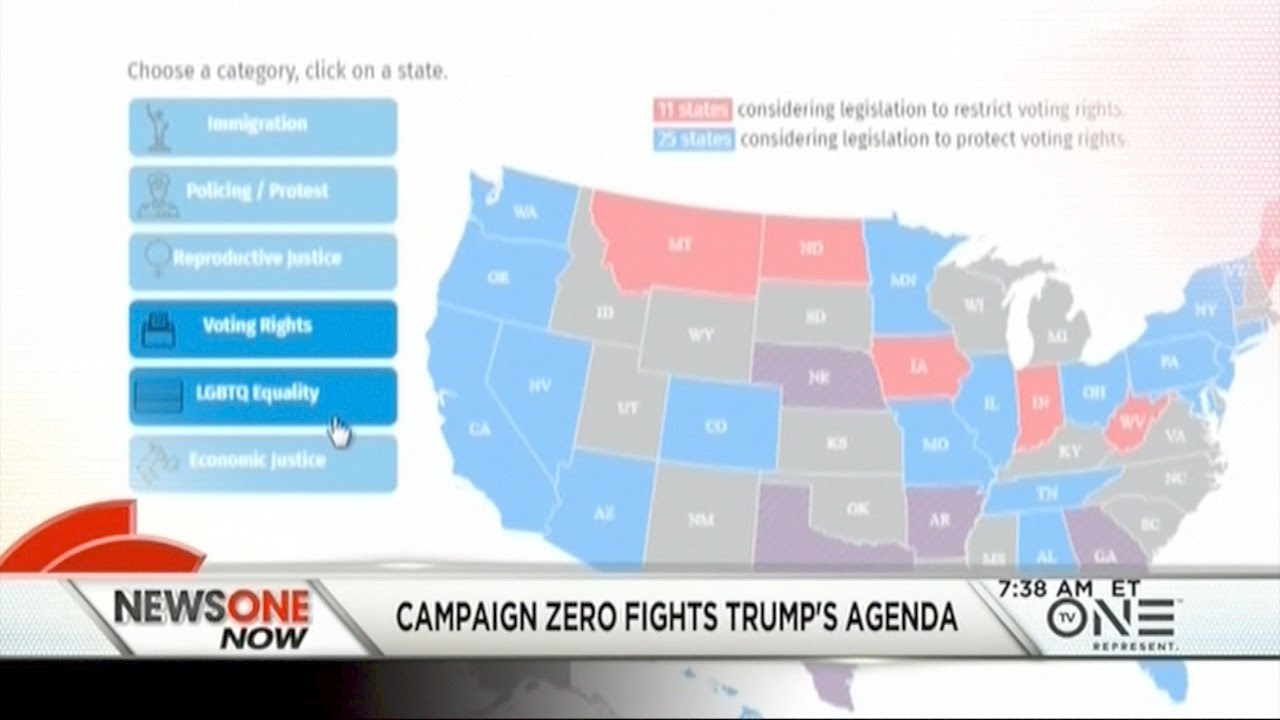 Campaign Zero Launches Website & Offers Tools To Fight Trump's Agenda ...
