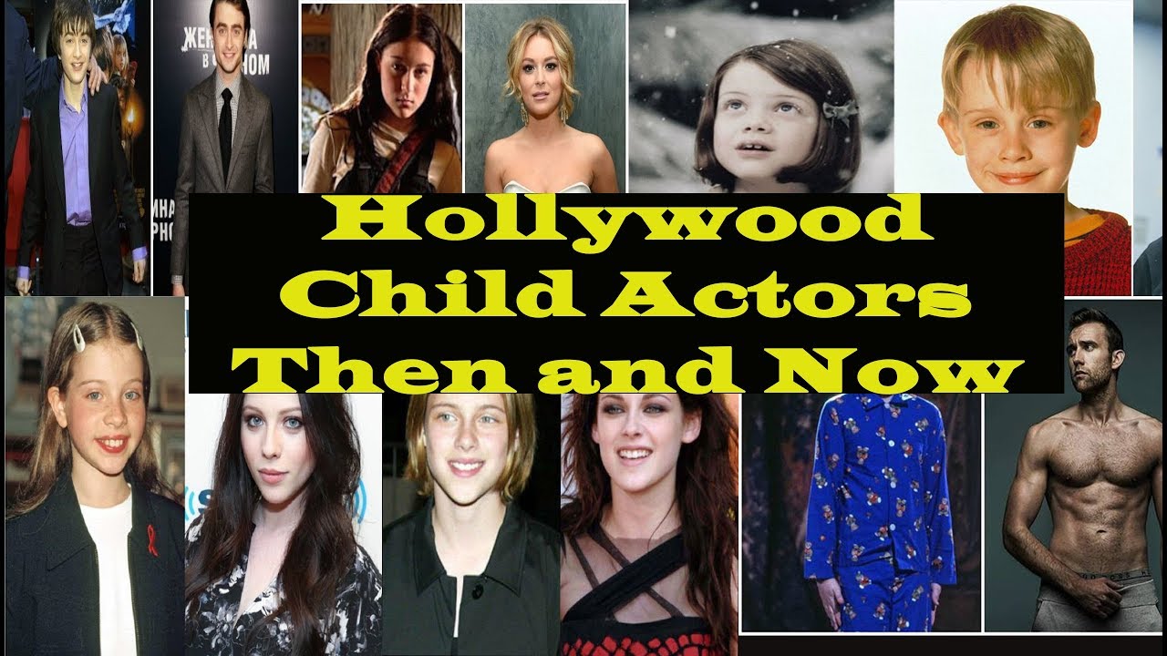 Famous Child Actors | Hollywood Child Actors | Then and Now - YouTube