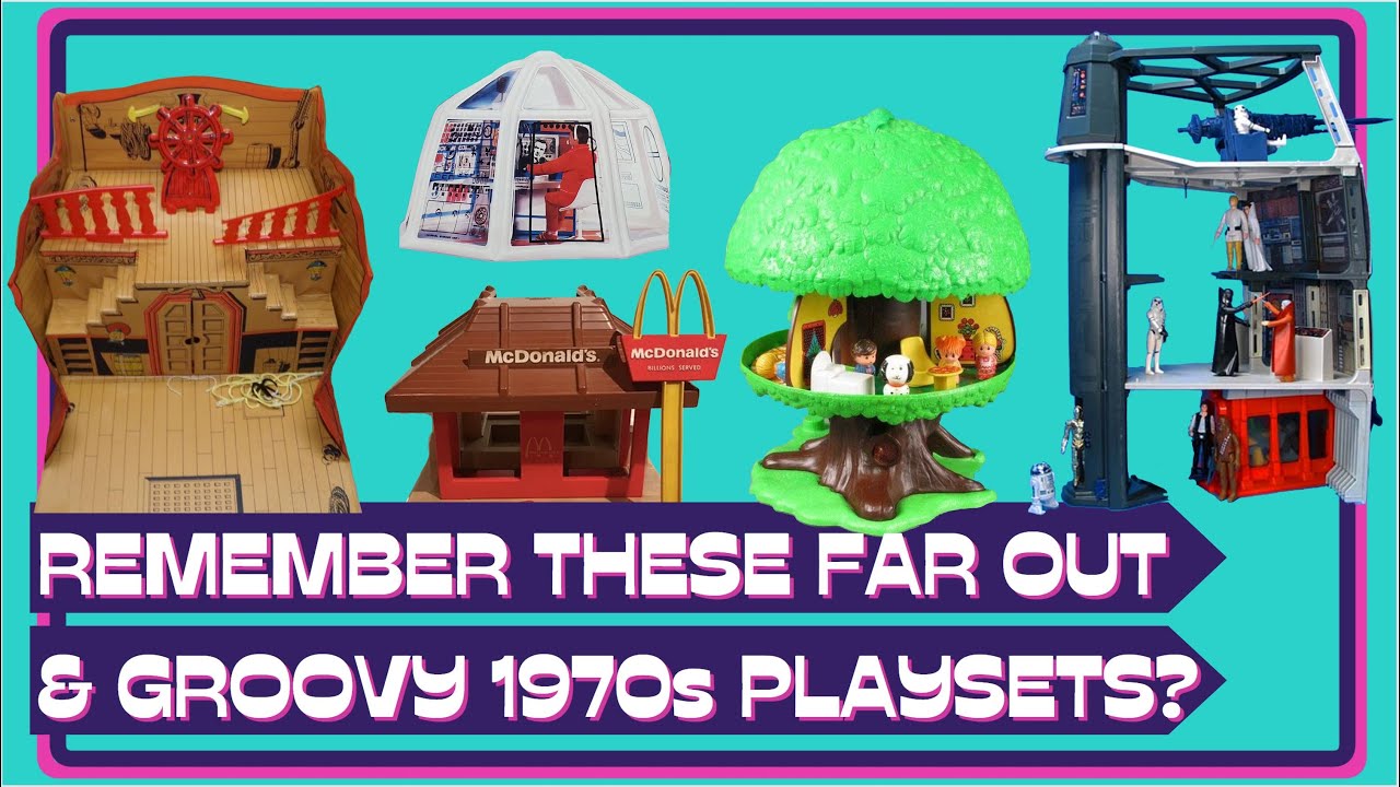 Most Groovy & FAR OUT Vintage 1970s Toy Playsets | Oft Forgotten Action ...