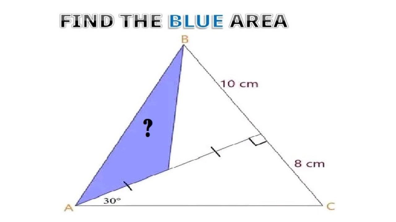 Simplest MATHS Trick | Geometry Junior OLYMPIAD - YouTube