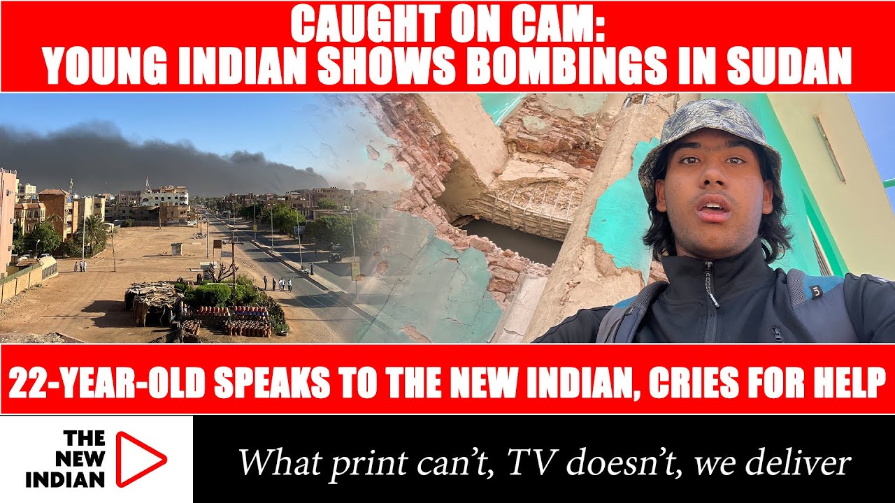 Live Bombing Seen As Young Indian Instagrammer In Sudan Speaks On Cam ...