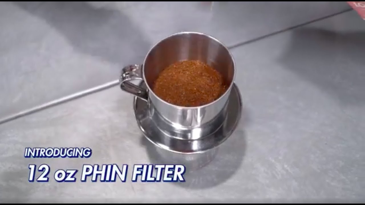 Introducing: The 12 oz Phin Filter | Nguyen Coffee Supply - YouTube