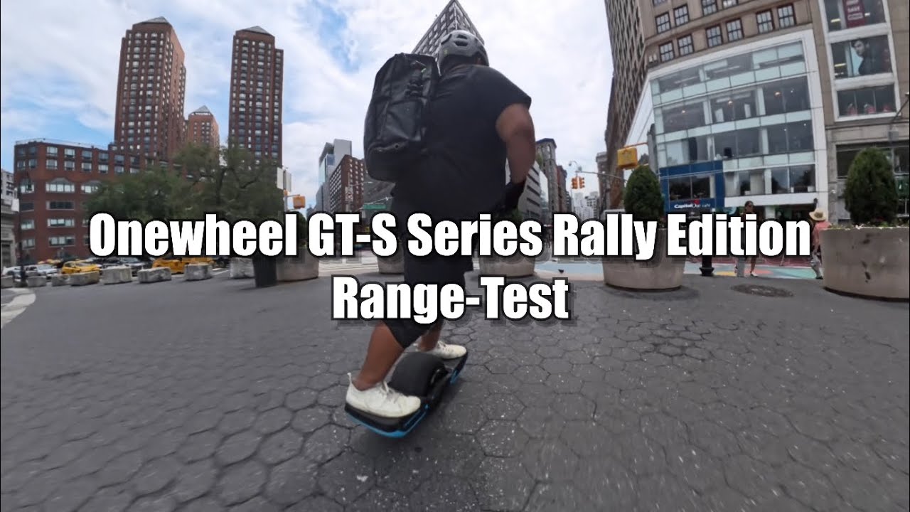 Onewheel GT-S Series Range Test & Board Review - YouTube