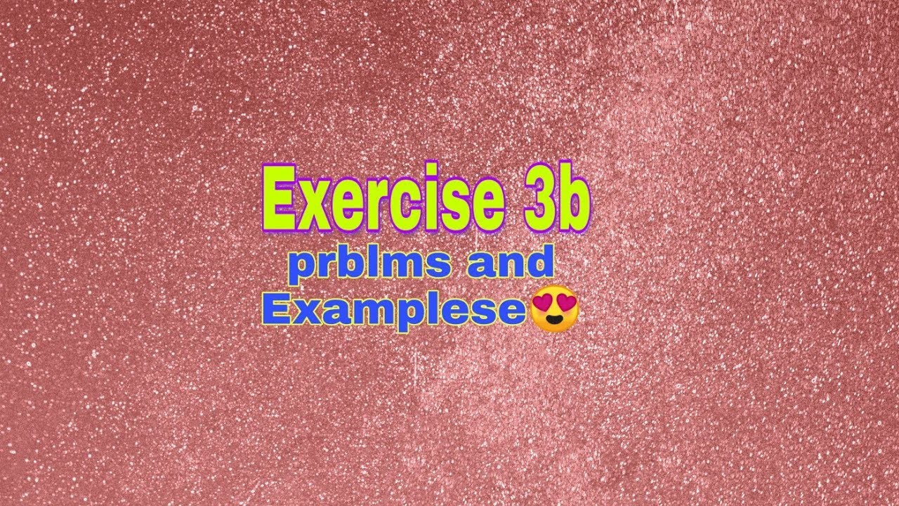 #Matrices# (exercise 3b) problems and solution - YouTube