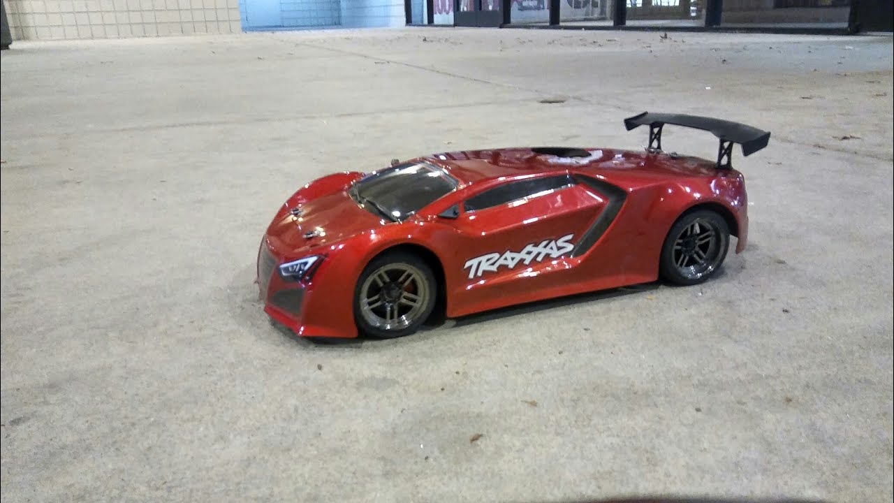 Traxxas 4tec 2.0 test run with Redcat Lighting EPX Body - YouTube