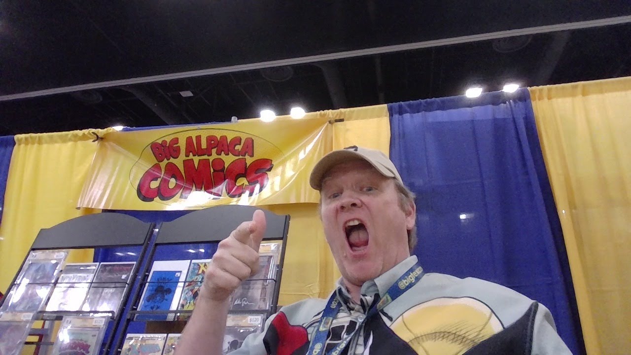 Big Alpaca Absolute Batman Raffle from Big Texas Comicon - YouTube