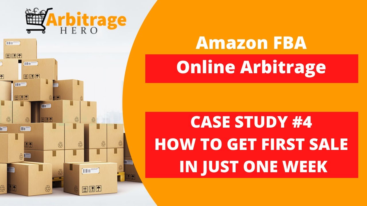 Amazon FBA Online Arbitrage Case Study #4 - First Sale On Amazon In One ...