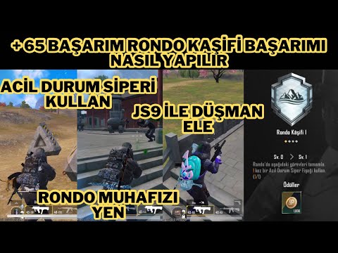 +65 Başarım Puanı Rondo Kaşifi Görevi Nasıl Yapılır ?? Rondo Muhafızı Nerede ?? | PUBG Mobile