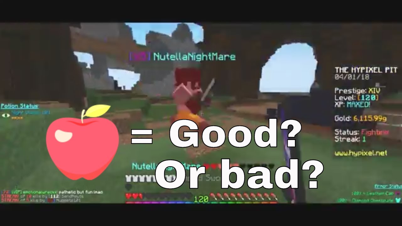 Hypixel "The Pit" - Overheal Prestige Perk - YouTube