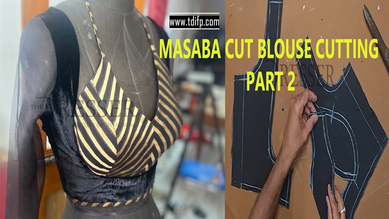 PERFECT PRINCESS CUT BLOUSE 36 SIZE I MASABA STYLE PART 2 OF 2 #blouse ...
