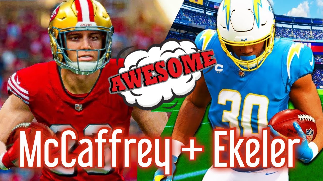 Here is Why You Should use the RB's Ekeler and CMC in Madden 23 - YouTube