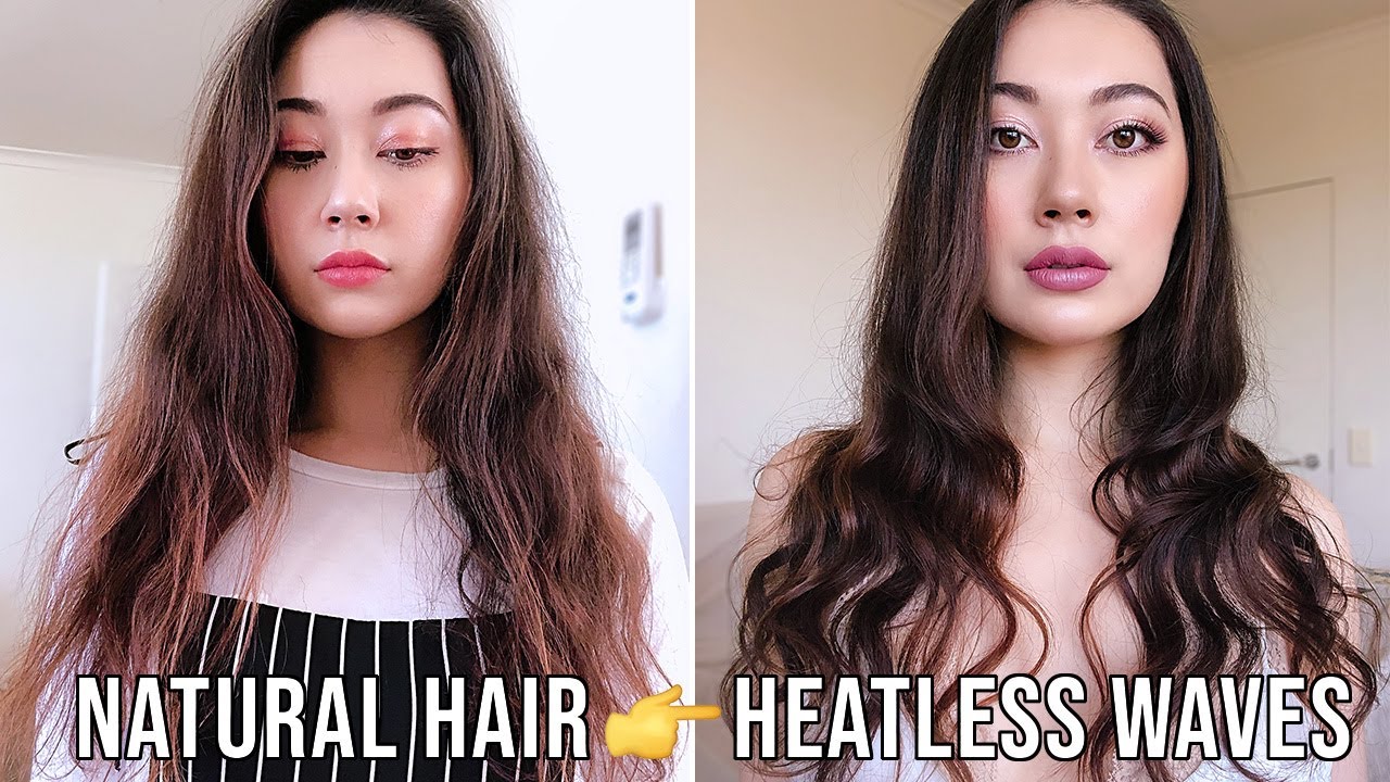 MY EVERYDAY HEATLESS WAVES | Overnight heatless waves that last for ...